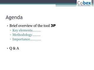 Production preparation process 3P | PPTX