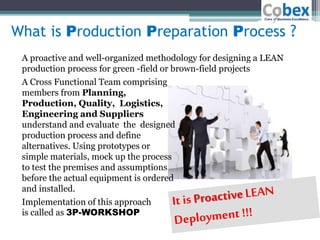Production preparation process 3P | PPTX