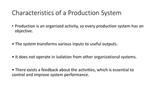 Production process | PPTX