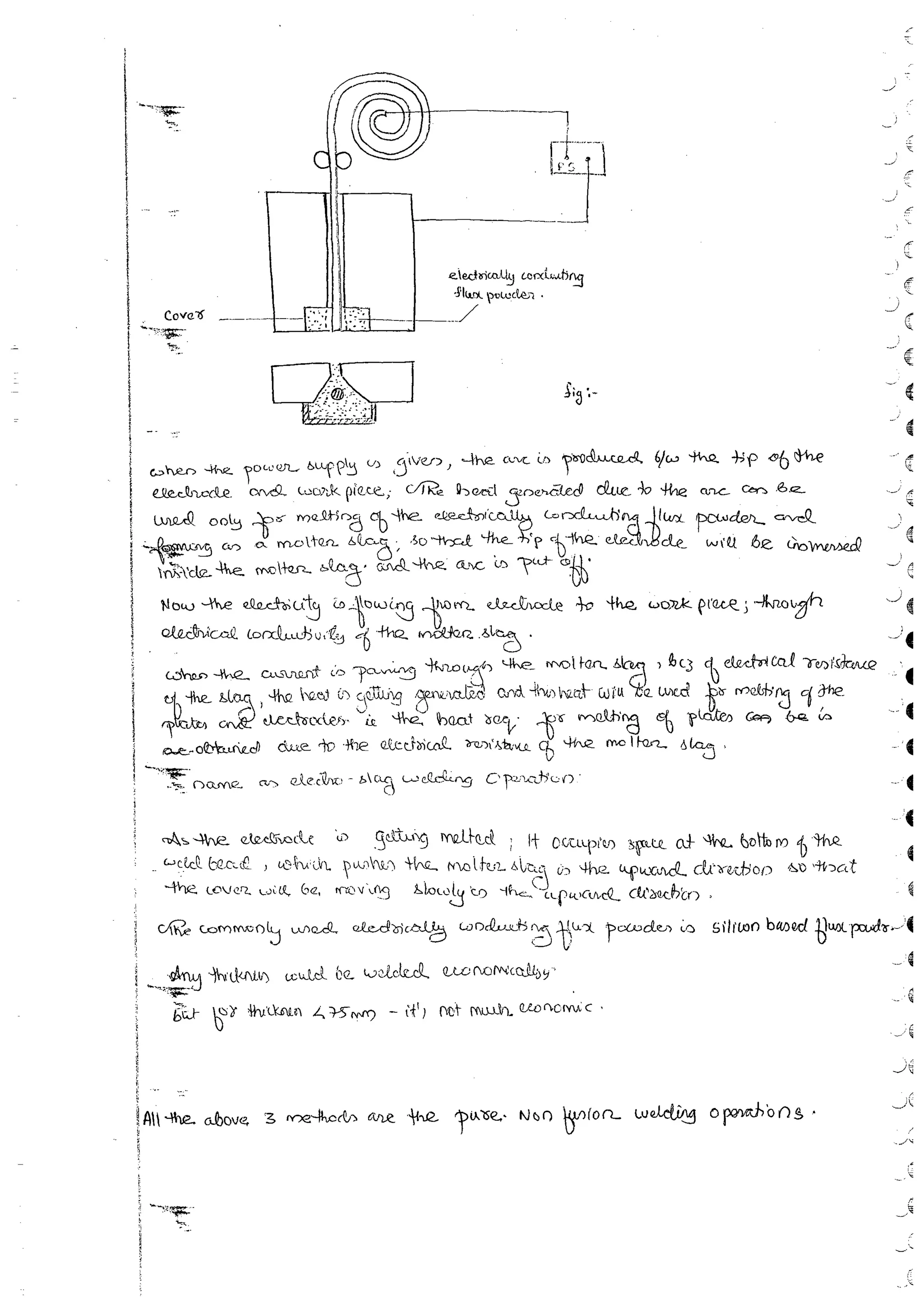 Production Process 1 Mechanical Engineering Handwritten classes Notes ...