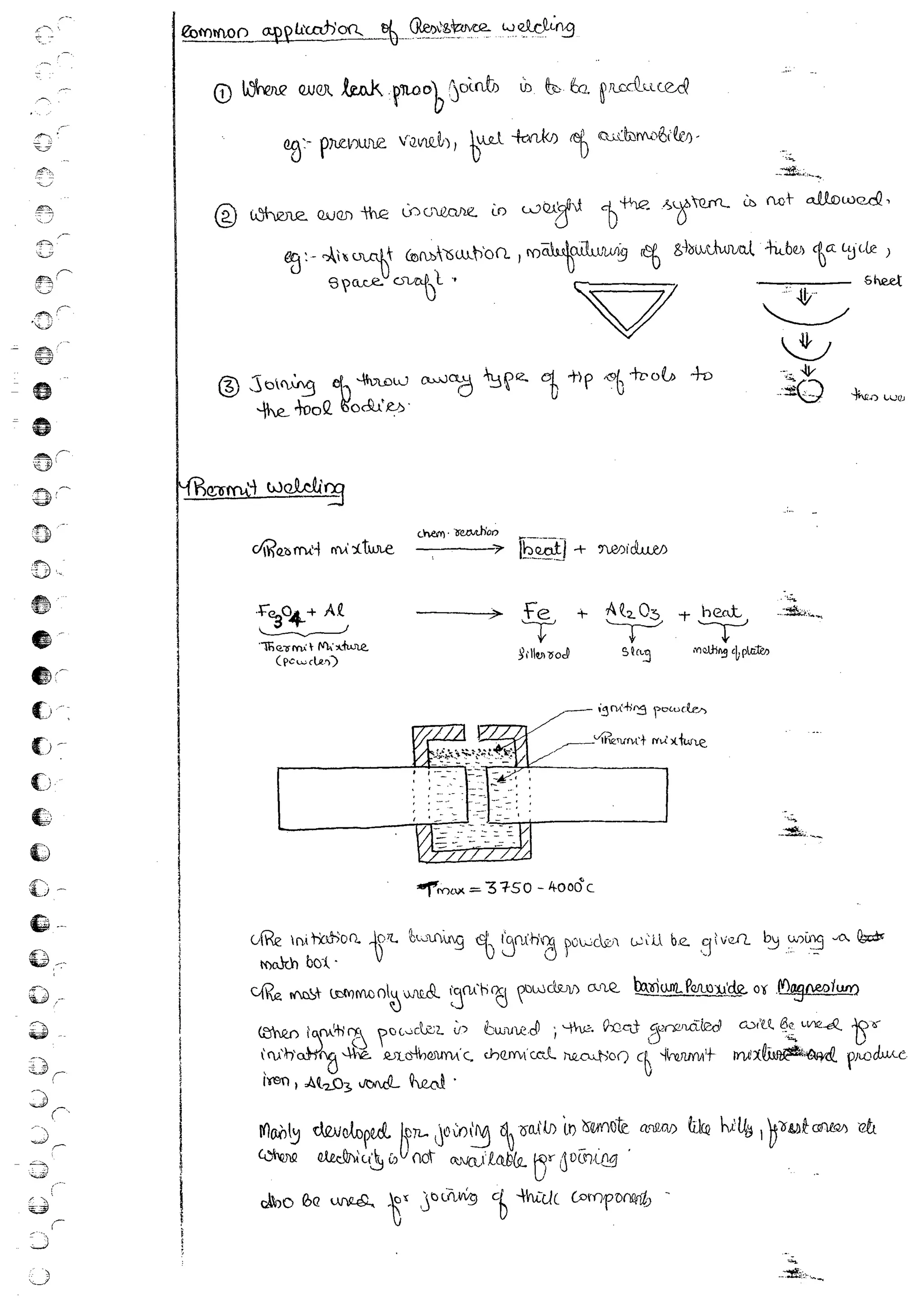 Production Process 1 Mechanical Engineering Handwritten classes Notes ...
