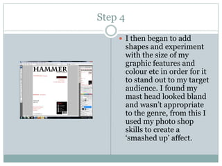 Production Process of Front Cover | PPT