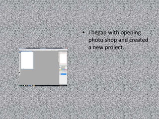 Production Process Front Cover | PPT