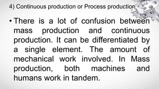 Production process group 7 | PPTX | Manufacturing Industry | Industries