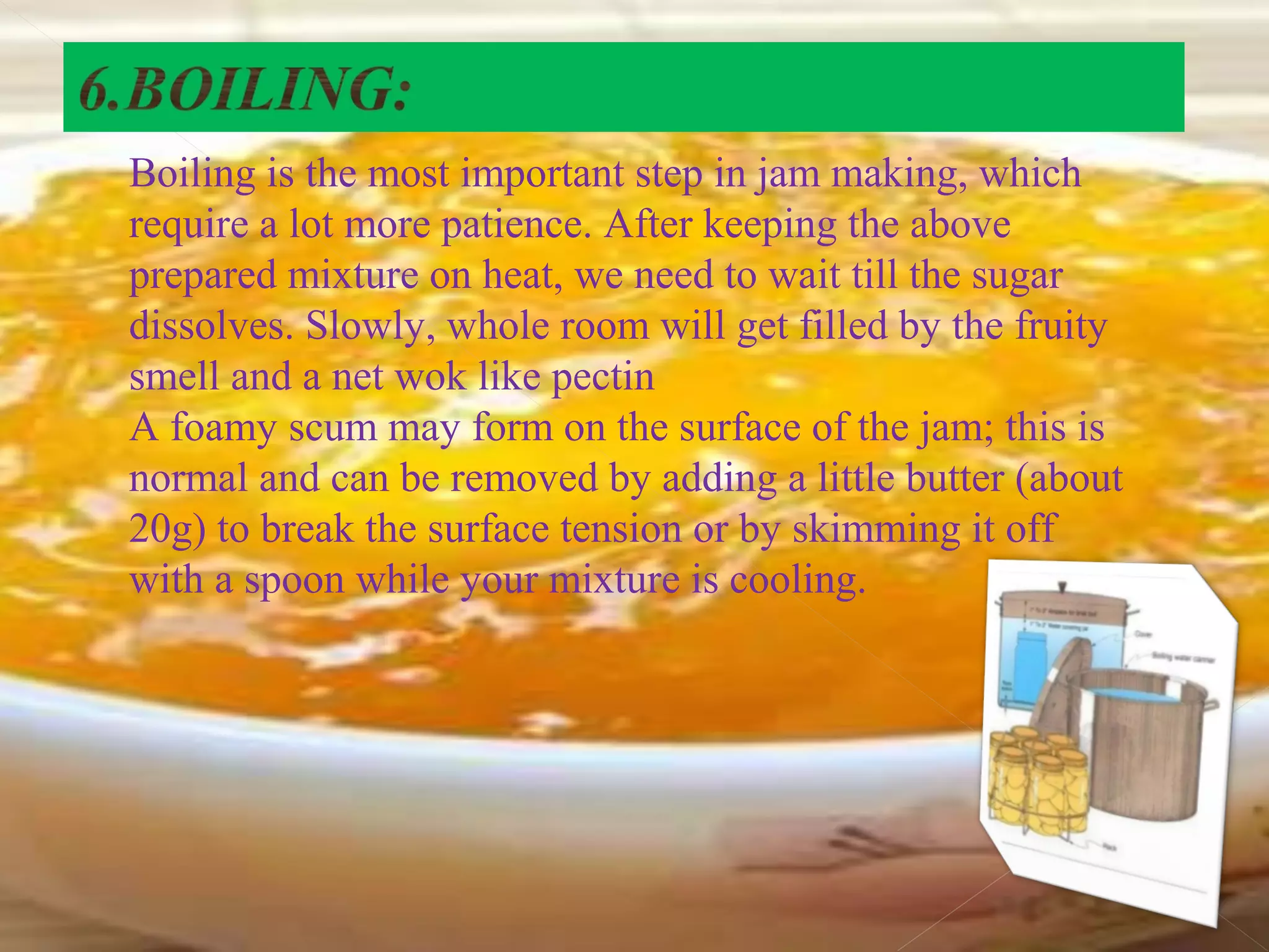 Production process of jam 1 | PPT