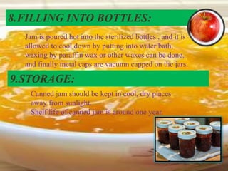 Production process of jam 1 | PPT