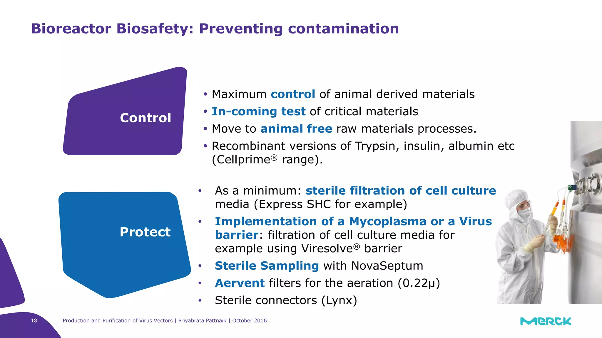 Production and purification of Viral vectors for gene and cell therapy ...