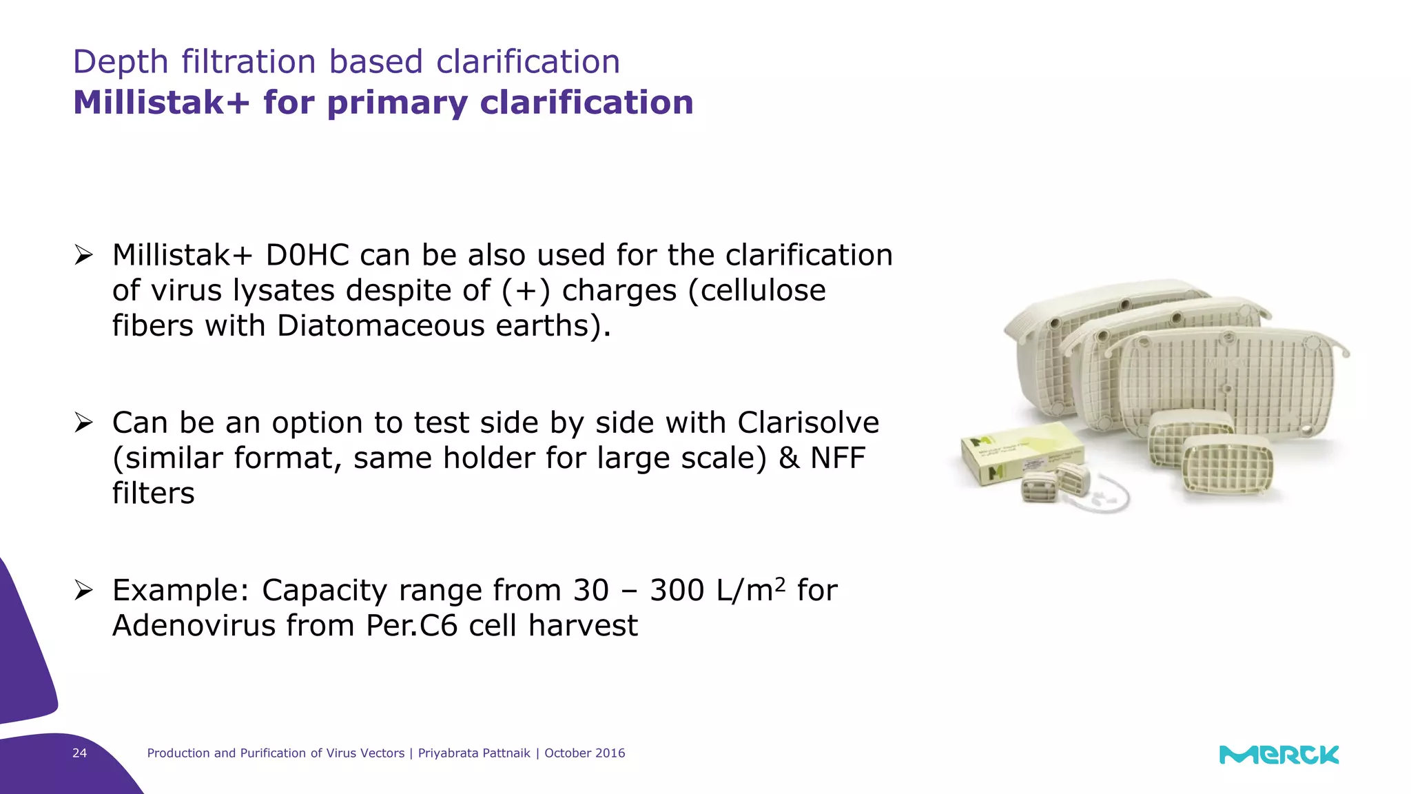 Production and purification of Viral vectors for gene and cell therapy ...