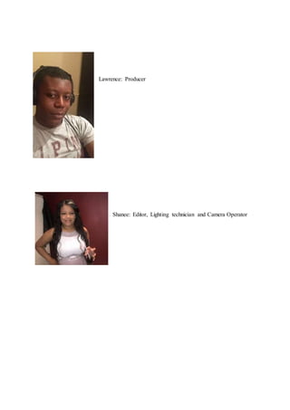 Production roles | PDF