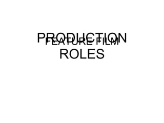 Production Roles.ppt