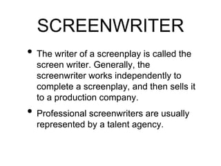 Production Roles.ppt