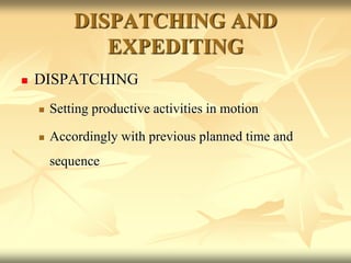 Production scheduling | PPT