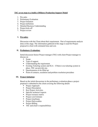 Production Support | PDF