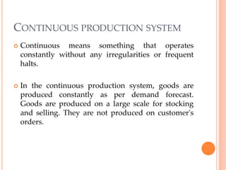 Production system | PPTX