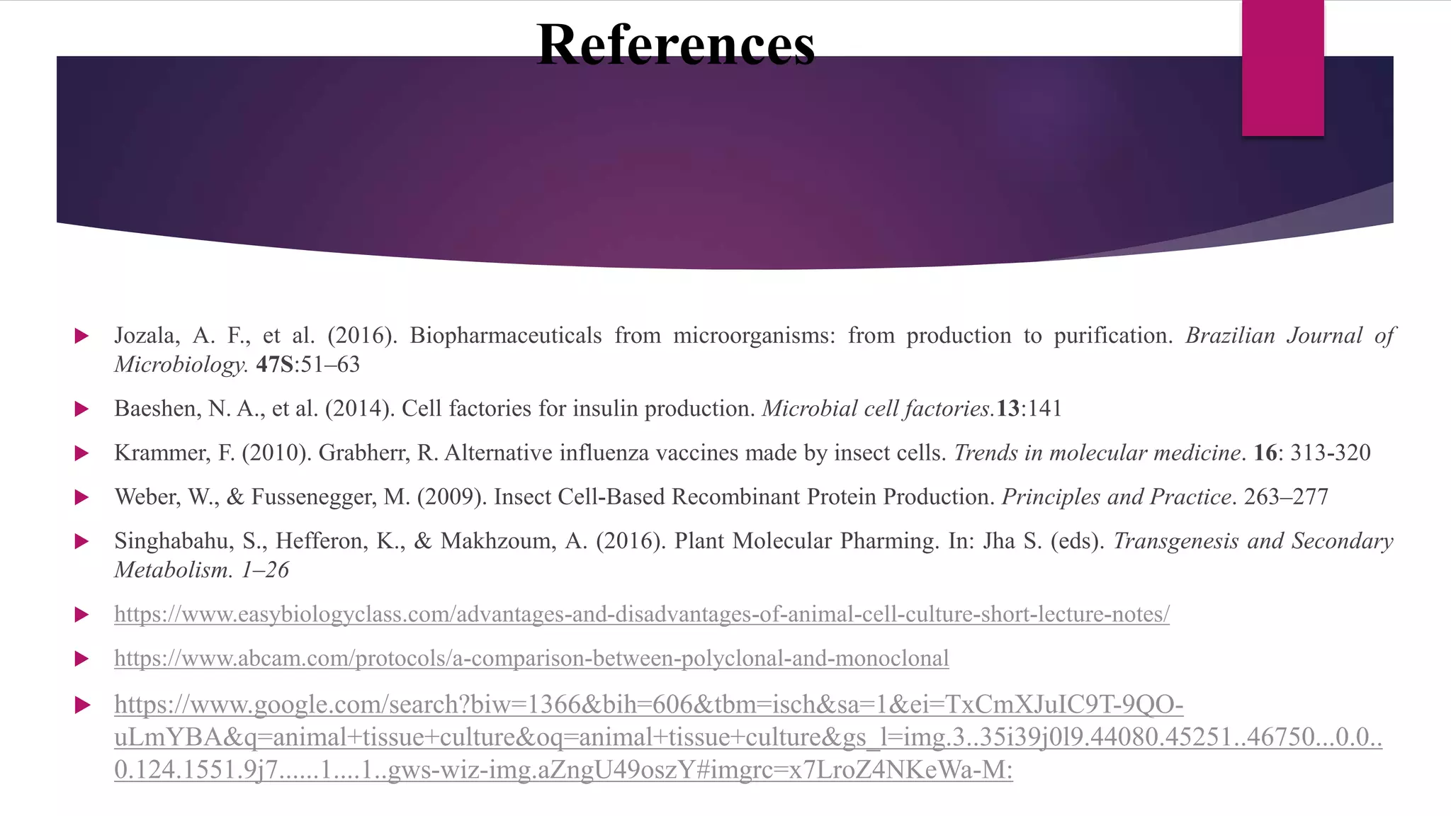Production system of biologics | PPTX