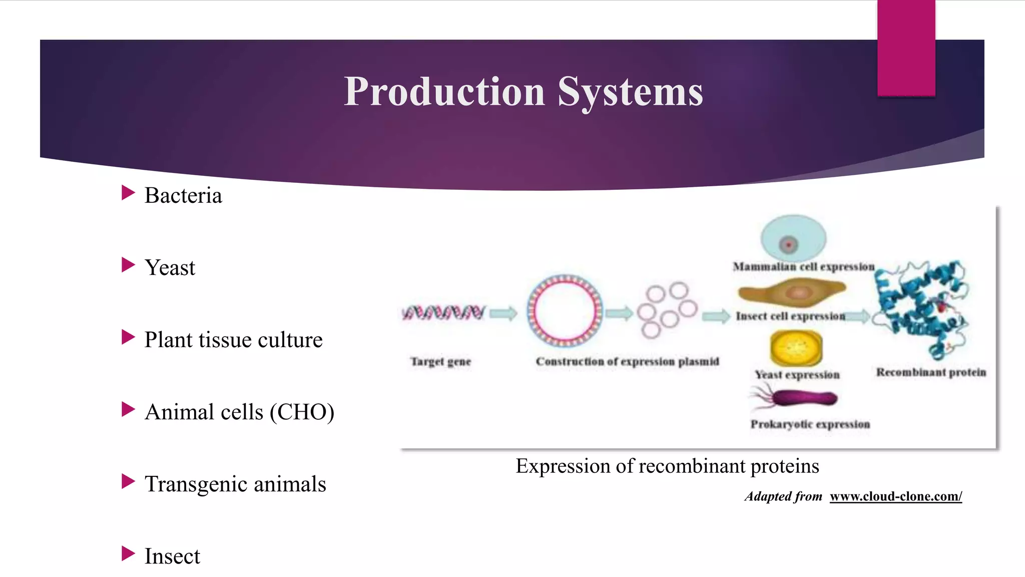 Production system of biologics | PPTX