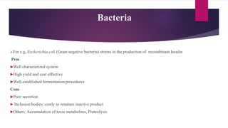 Production system of biologics | PPTX