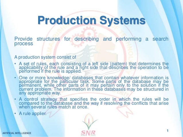 Production systems