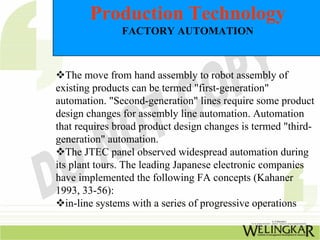 Production Technology | PDF
