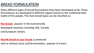 Production technology of bread | PPTX