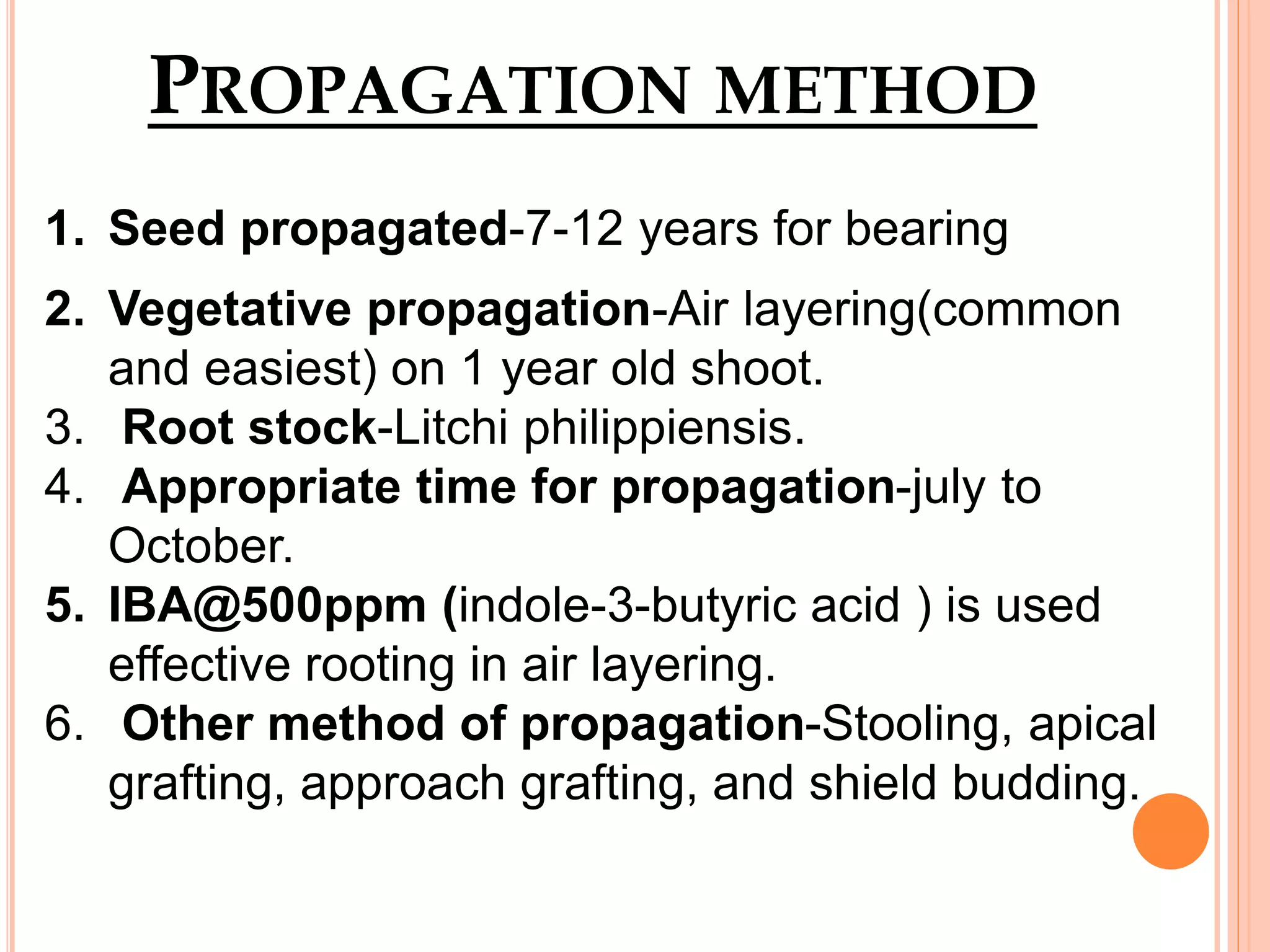 Production technology of fruit crops Litchi | PPTX