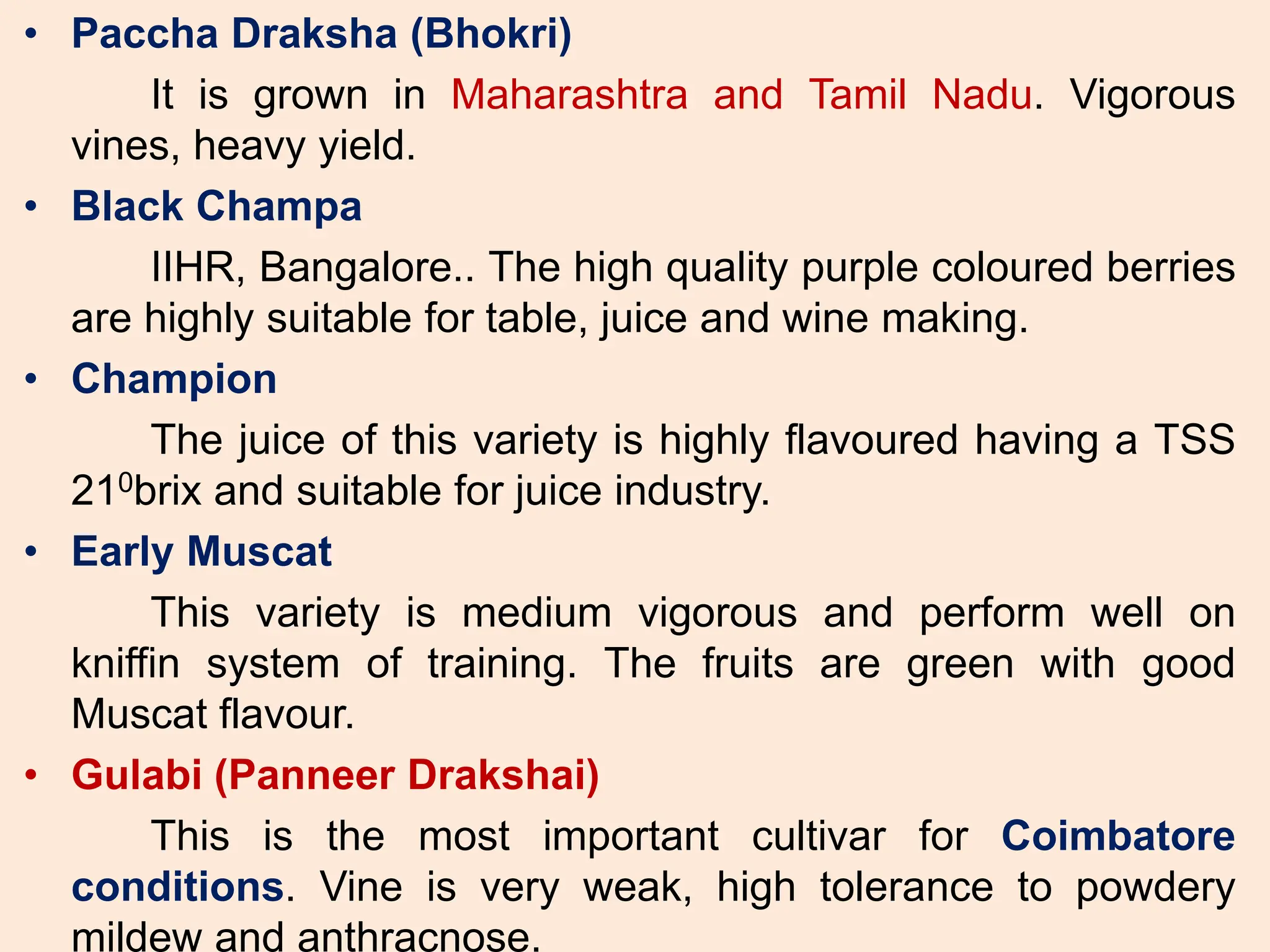 PRODUCTION TECHNOLOGY OF GRAPES.pptx (jayaprakash) | PPTX