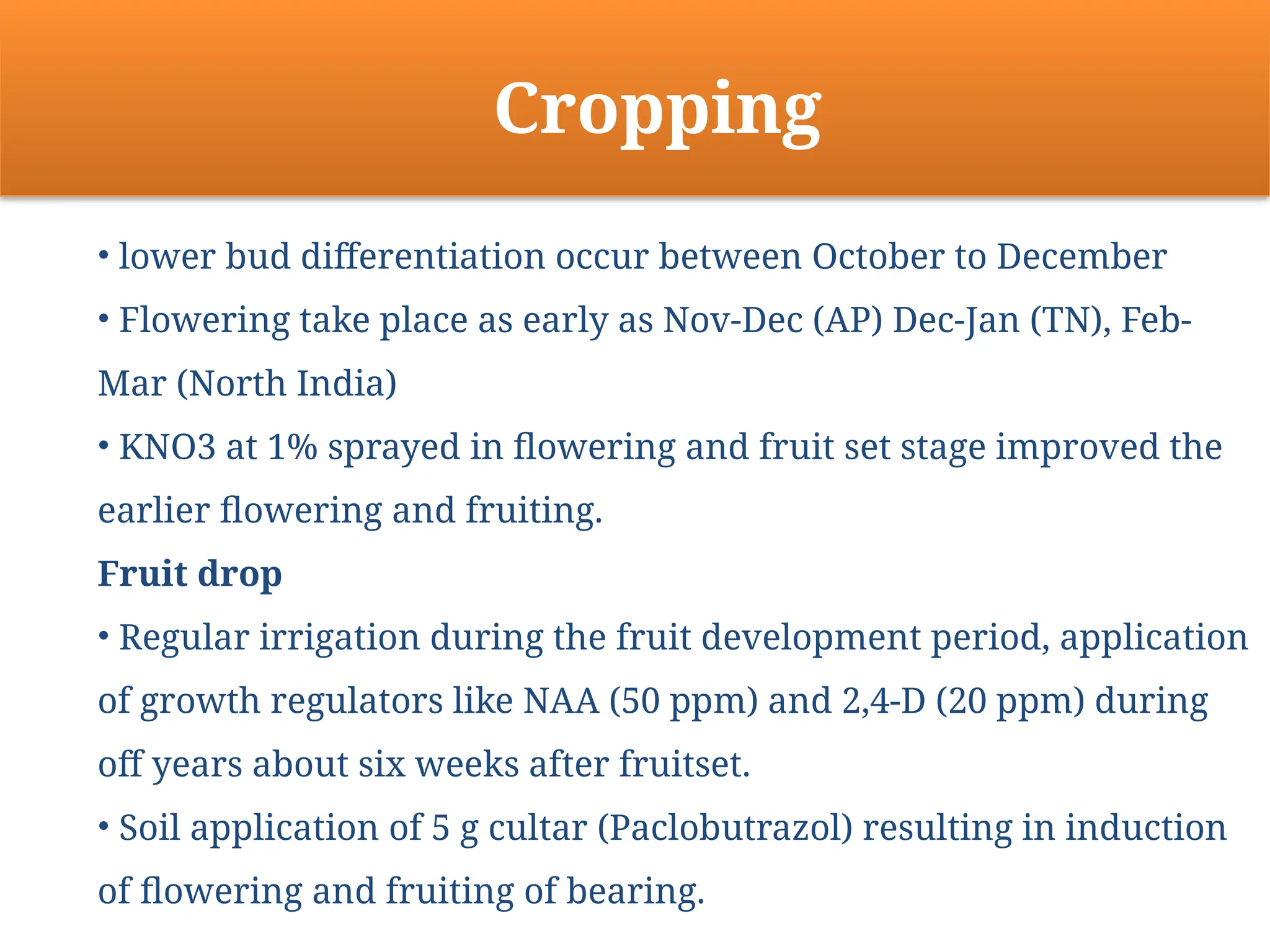 (Horticulture)Production Technology of Mango .pptx