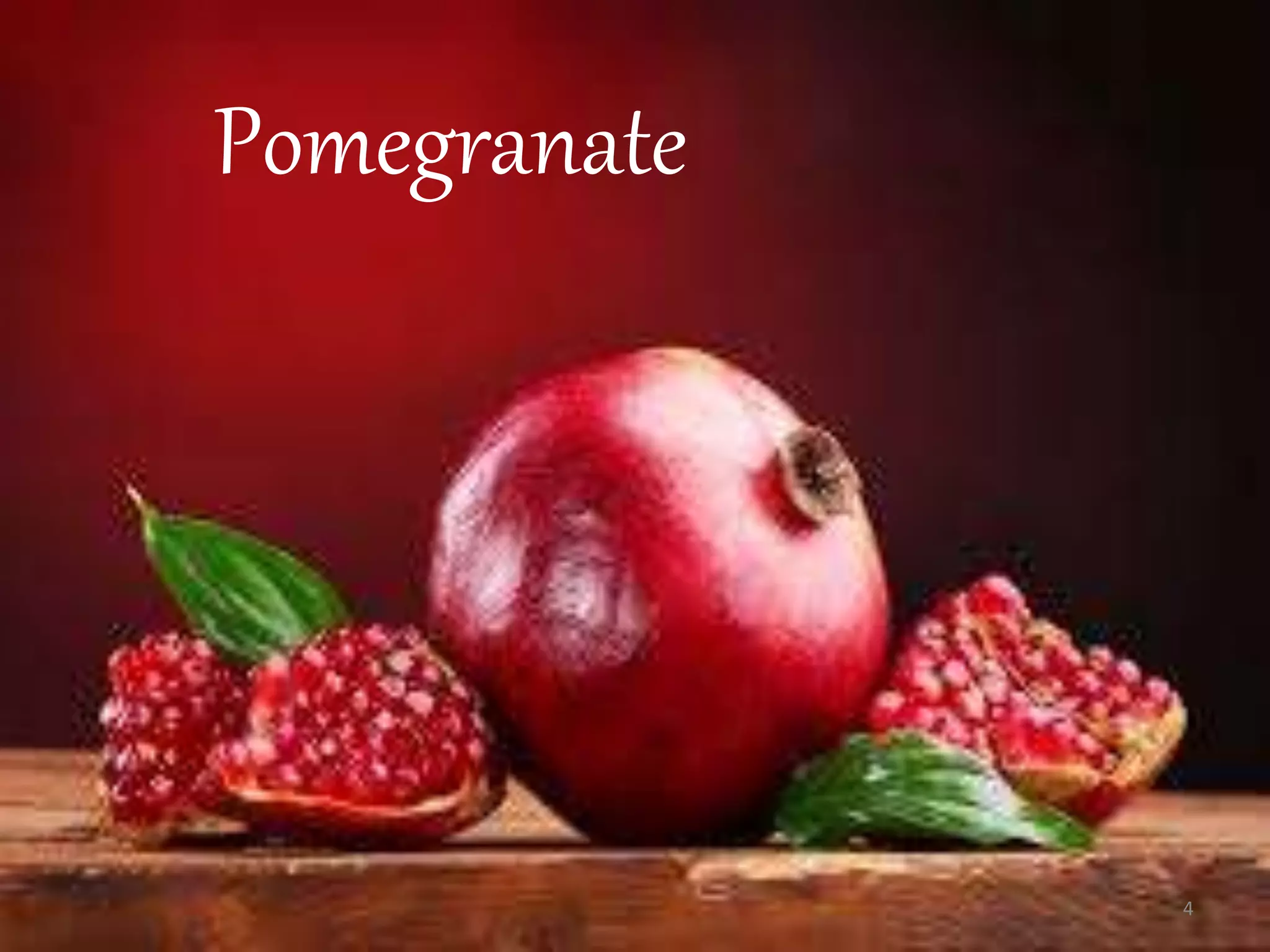Production technology of pomegranate | PPTX