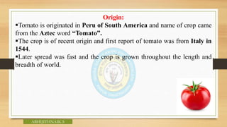 PRODUCTION TECHNOLOGY OF TOMATO.pptx