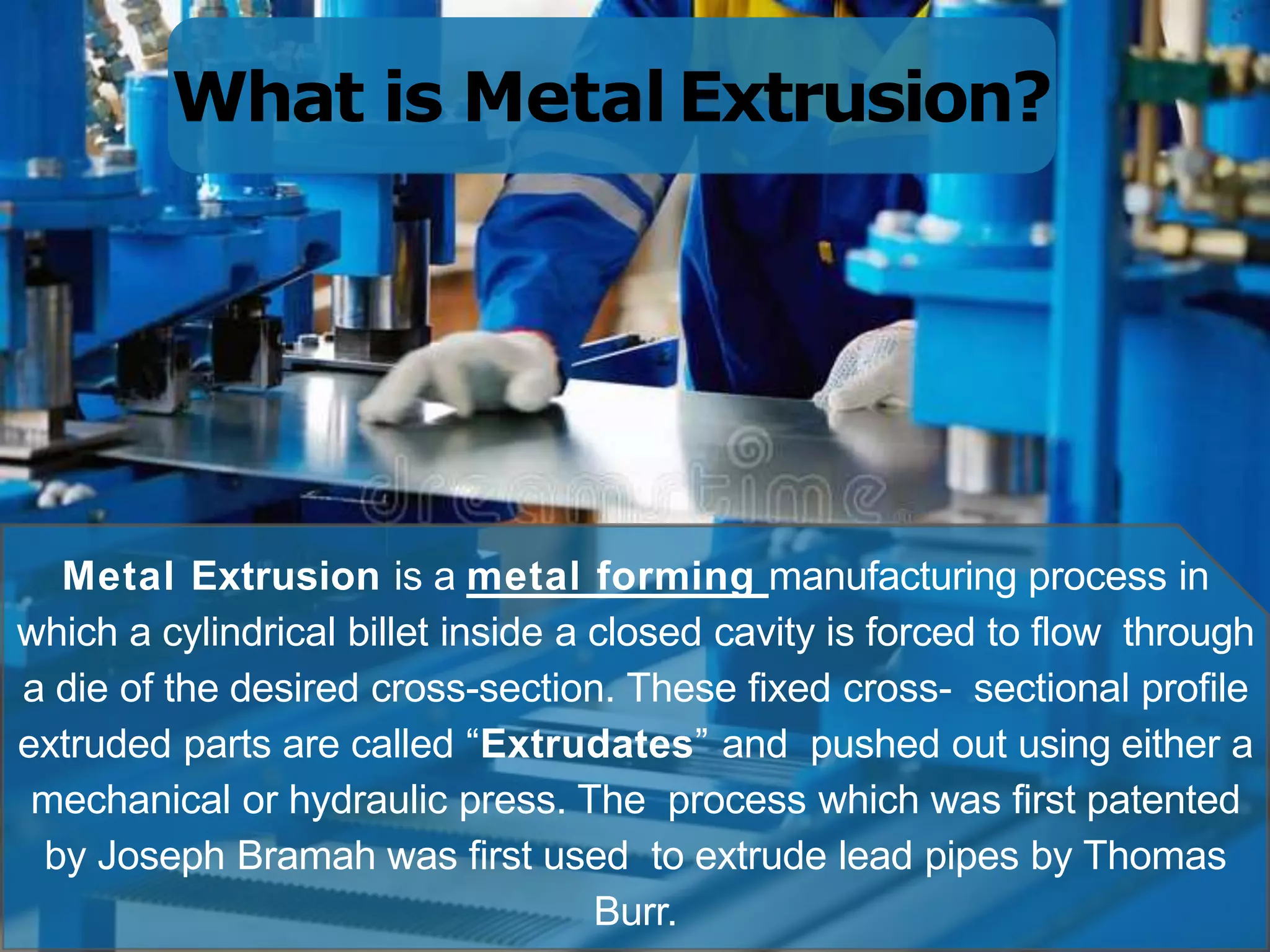 Extrusion & its types PPT | PPTX