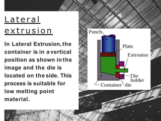 Extrusion & its types PPT | PPTX