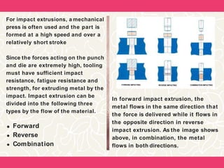 Extrusion & its types PPT | PPTX