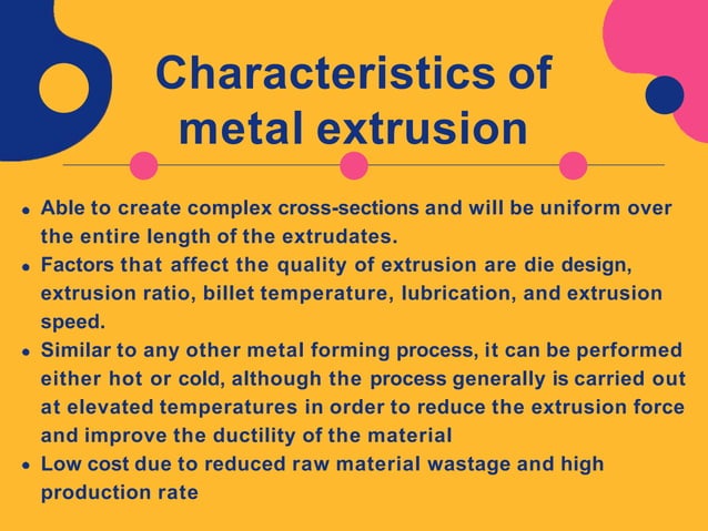 What Is Extrusion And Its Types - Design Talk