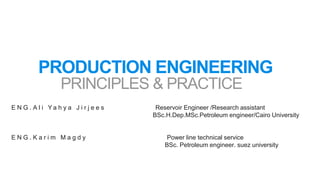 Production Engineering | PPTX