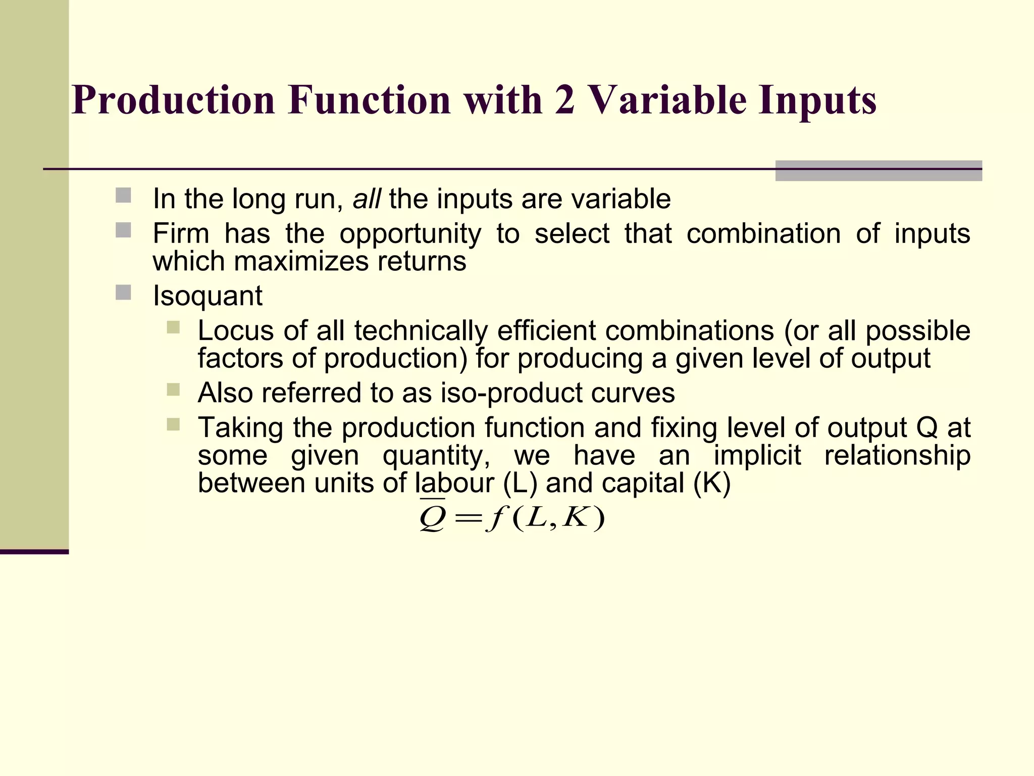 Production theory | PPT