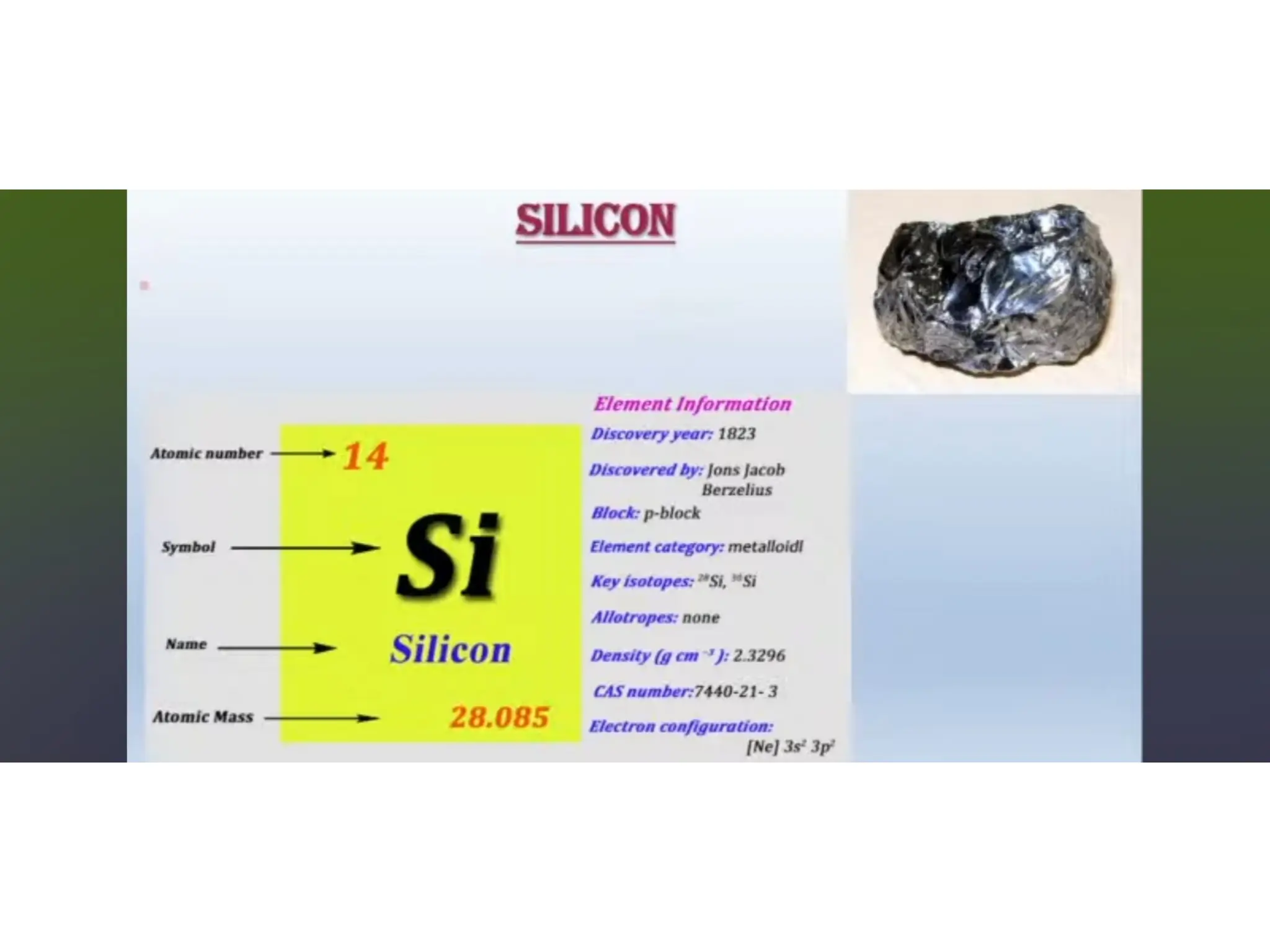 Production to pure silicone and its uses.pptx