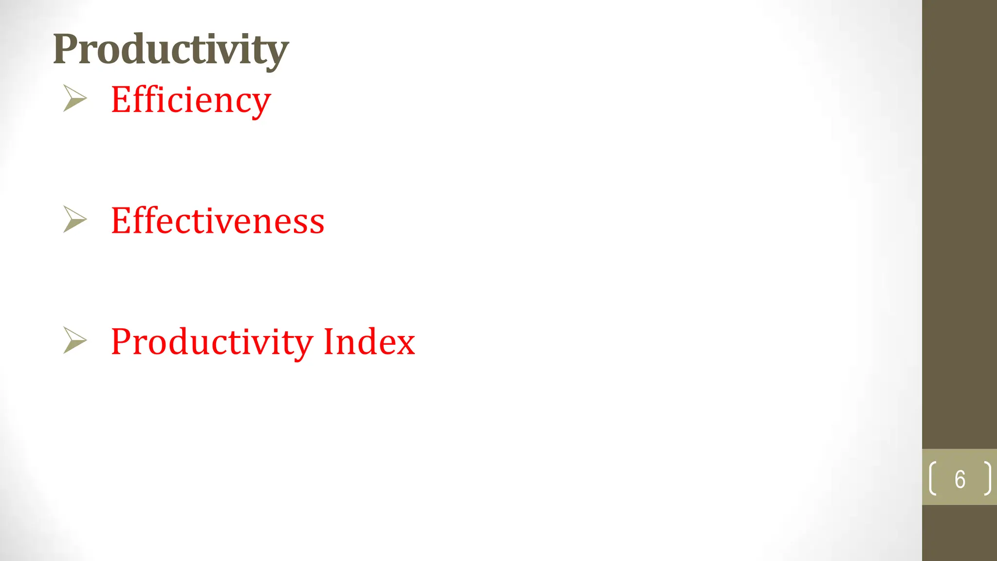 The concept of Production and Productivity | PPT