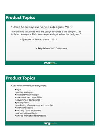 Product is Hard - Marty Cagan | PDF