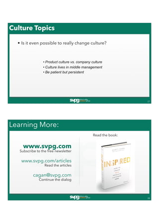 Product is Hard - Marty Cagan | PDF