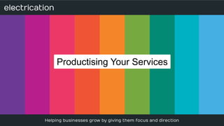 Productising Your Services | PPTX