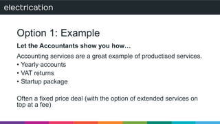 Productising Your Services | PPTX