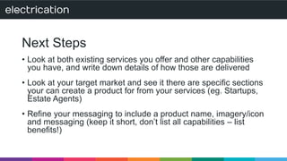 Productising Your Services | PPTX
