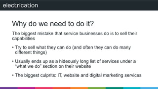 Productising Your Services | PPTX