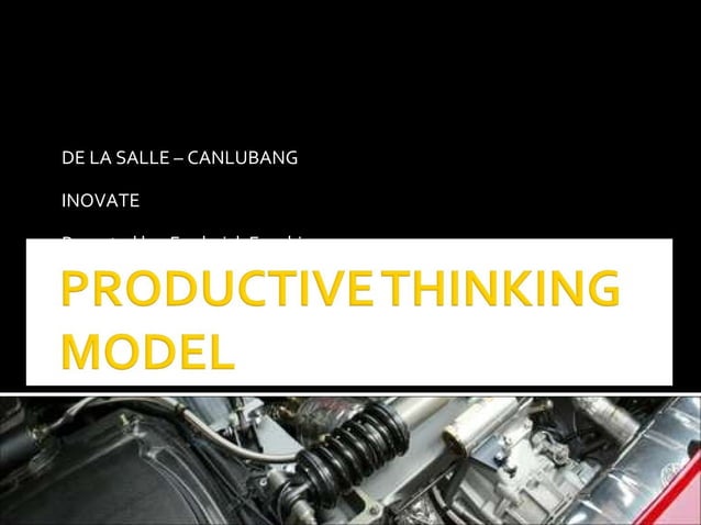 Productive Thinking Model | PPT
