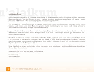 Productive muslim ebook | PDF