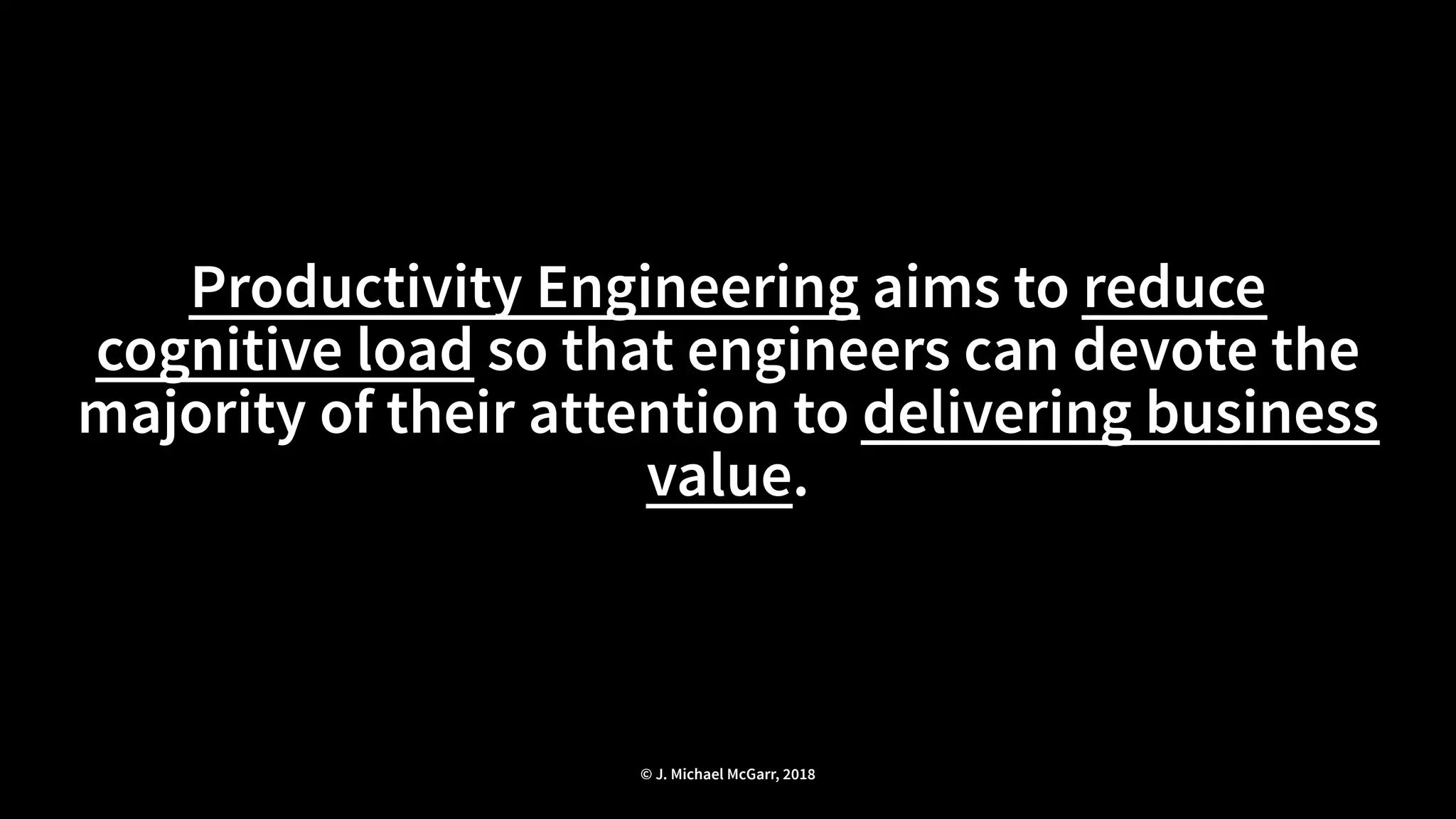 Productivity Engineering: Surviving DevOps | PPT