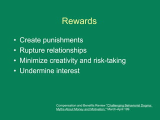 Productivity and Incentives | PPT