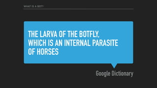 Productivity Bots | PPT