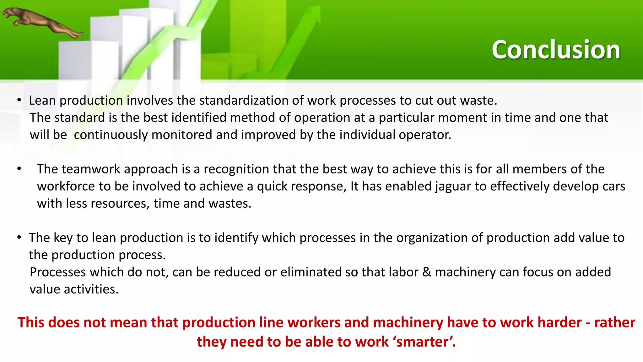 Productivity enhancement using lean | PPTX