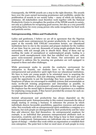 Productivity for Sustainable Entrepreneurship and Employment | PDF